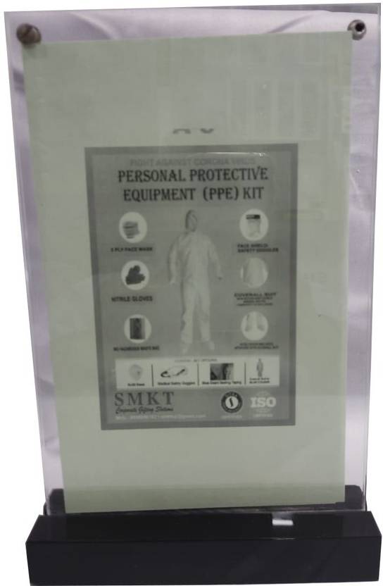 Flipkart.com | SMKT 1 Compartments Acrylic Acrylic Display Paper ...