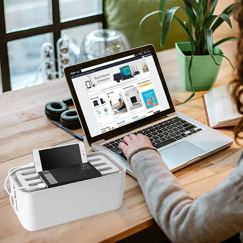 Flipkart.com | Crox 1 Compartments plastic cable box - cable box