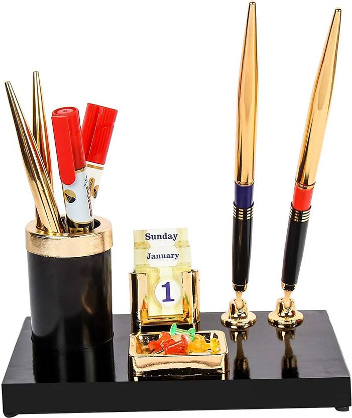 Flipkart.com | Kebica 6 Compartments Hard Plastic frame Pen Stand ...