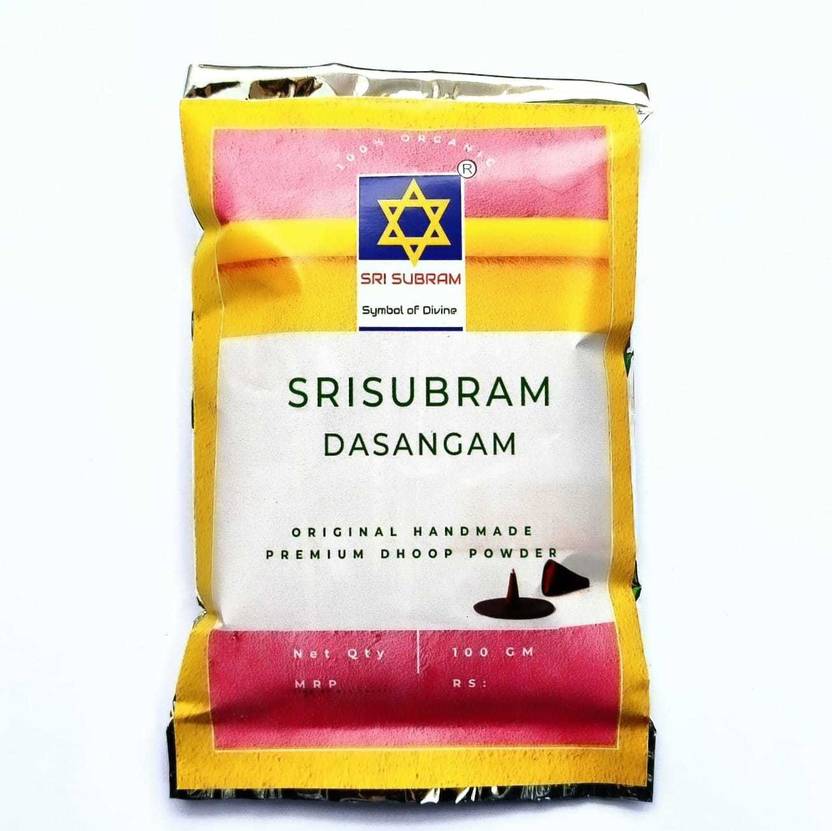 sri subram Dheivegam Dasangam sambrani dhoop powder for pooja Javadhu ...