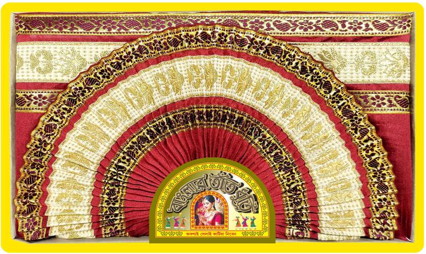 DHUTI HUB MAROON MAYUR PUCHHA DHOTI Solid Men Dhoti - Buy DHUTI HUB ...