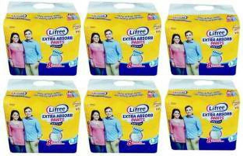 LIFREE adult diapers Adult Diapers - L - Buy 60 LIFREE Adult Diapers ...