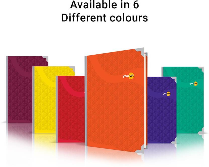 NAVNEET Youva Case Bound My Notes 21x33 cm Regular Notebook Single Line ...