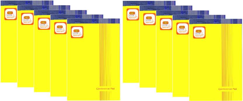 First Click Conference Pad 20 Page in a Booklet(10 Sheets) Pack of 10 ...