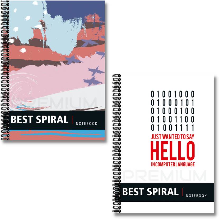 Best Spiral Notebooks | 500 Pages UnRuled Notebook | A4 Size Paper | A4 ... Best Spiral Notebooks | 500 Pages UnRuled Notebook | A4 Size Paper | A4 ...