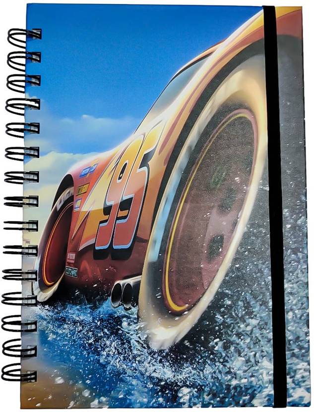 BonZeaL Pack of 4 Car Theme Notebook A5 Diary Ruled 125 Pages Price in ...