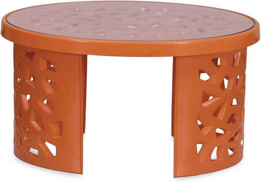 Nilkamal Crystal Plastic 4 Seater Dining Table Price in India - Buy ...