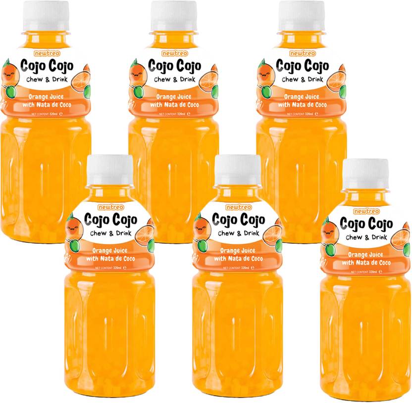 Newtreo Cojo Cojo Orange Juice with Nata de Coco Chew and Drink Price ...