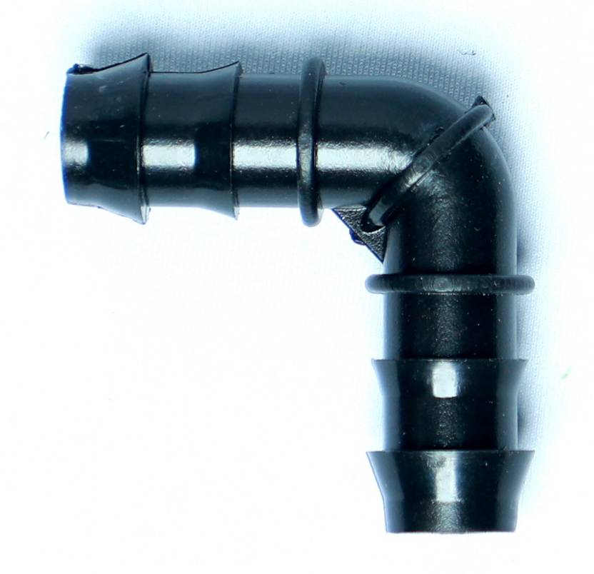 VAYAL IRRIGATIONS 16 mm Elbow | 90 Degree Bend For Drip Irrigation | Virgin Black Pack Of 50 ...