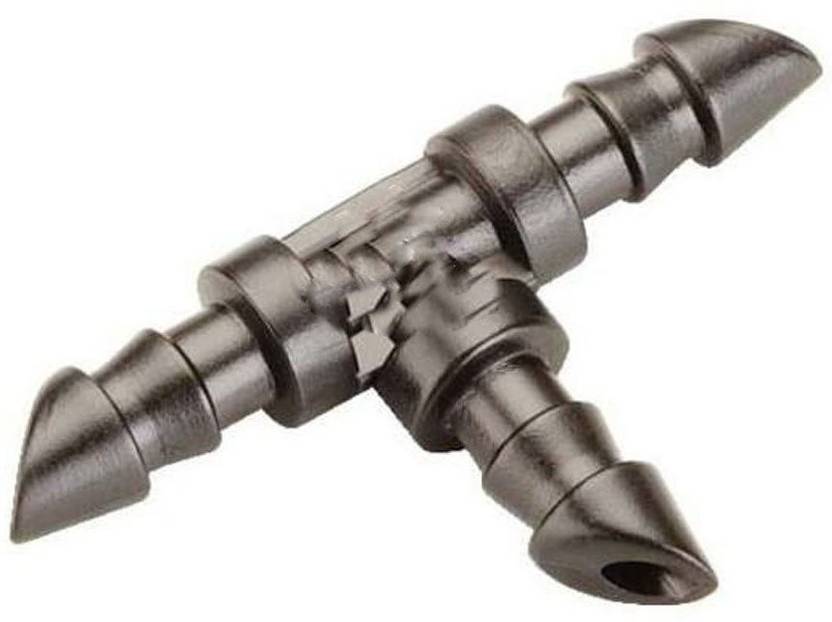 Pinolex Garden Irrigation 1/4 4mm Feeder Line Barb Drip Tee Bulk ...