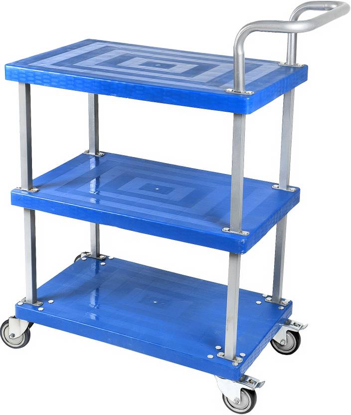 Aarvik Triple Layer Premium Quality Platform Trolley Cart for Lifting ...
