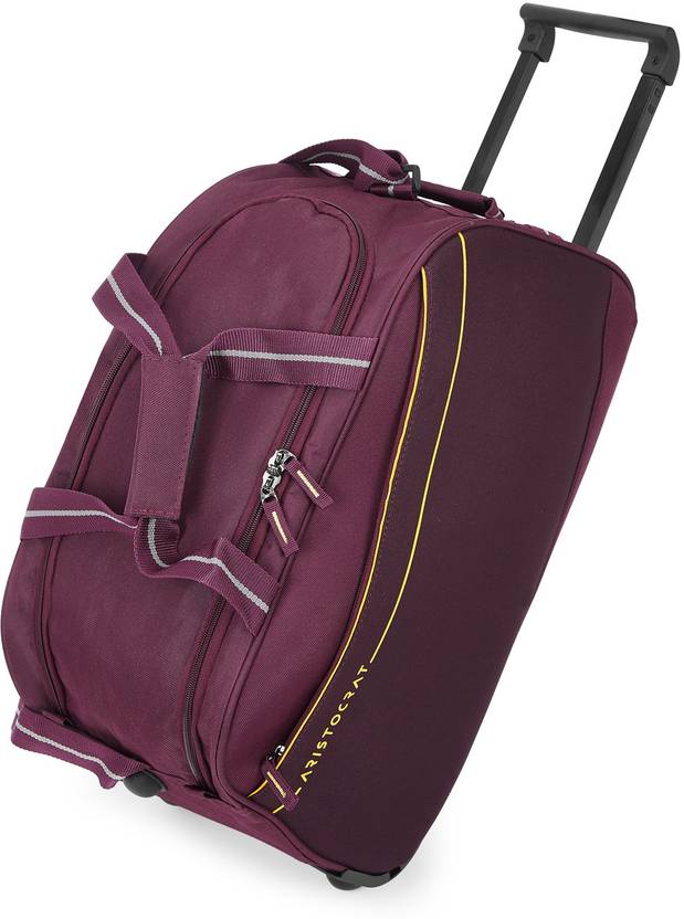 ARISTOCRAT DELTA DFT 52 PURPLE Duffel With Wheels (Strolley) Purple ...