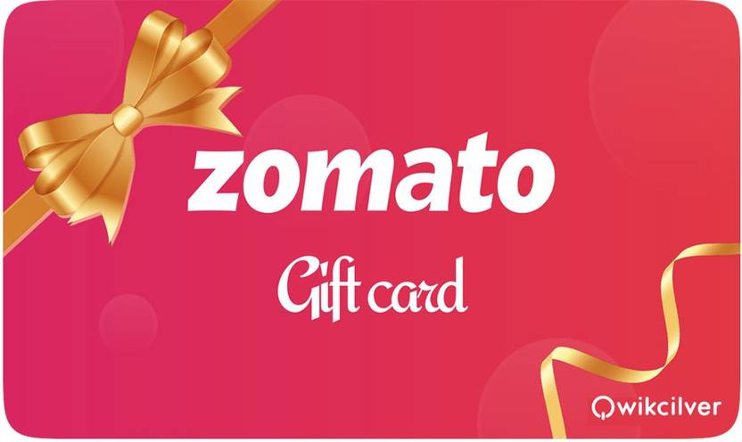 Zomato Restaurant Digital Gift Card Price in India - Buy Zomato ...
