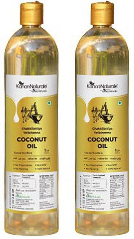 Kerala Naturals Wood Pressed Coconut Oil / Nariyal Tel | Pure and ...