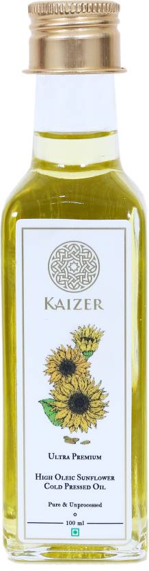 KAIZER Ultra Premium High Oleic Sunflower Cold Pressed Oil Pure ...