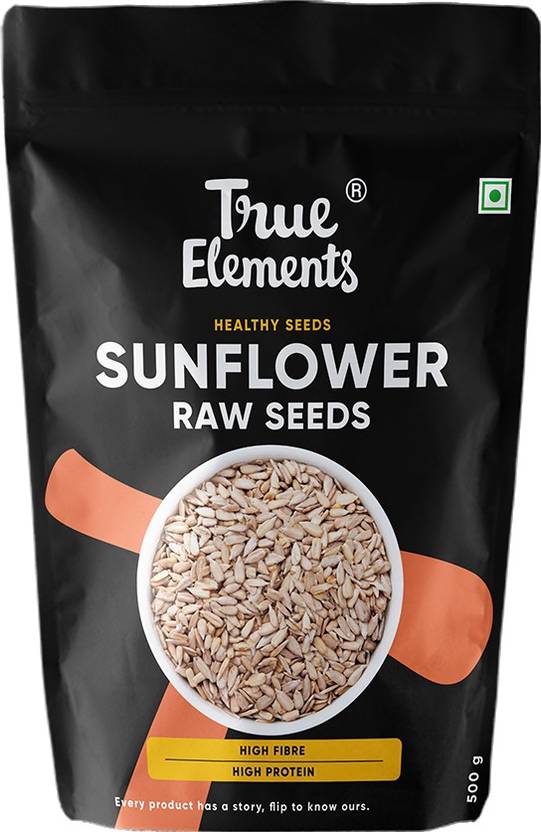 True Elements Raw Sunflower Seeds, Healthy Seeds, Rich in Calcium, High ...