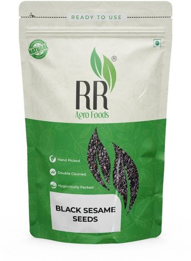 RR AGRO FOODS black sesame seeds | Kali Tilli / Till | Premium quality ...