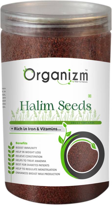 ORGANIZM Halim Seeds good for Hair Growth/ Garden Cress Seeds contain ...