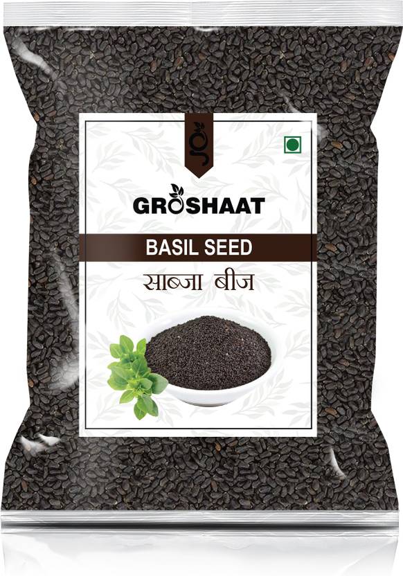 Groshaat Best Quality Basil Seed 1Kg (Pack Of 1) Sabja / Babchi Seed ...