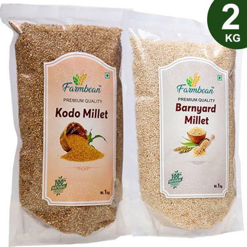 Farmbean Kodo Millet, Barnyard Millet Millet Seeds Price in India - Buy ...