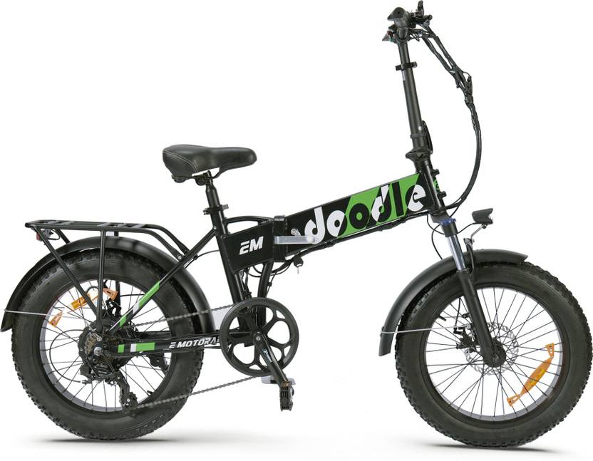 EMotorad Doodle 20 inches 7 Gear Lithium-ion (Li-ion) Electric Cycle Price in India - Buy ...