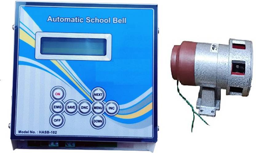 MME ELECTRONIC WATCHMAN AUTOMATIC SCHOOL TIMER WITH INDUSTRIAL SIREN ...