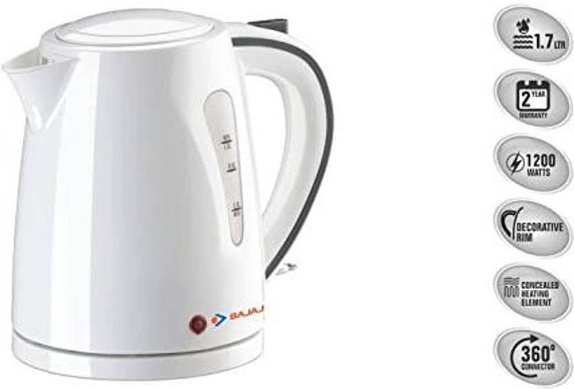 BAJAJ New Majesty KTX 7 (670018) Cordless Electric Kettle Price in ... BAJAJ New Majesty KTX 7 (670018) Cordless Electric Kettle Price in ...