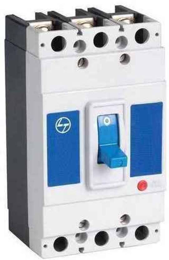 L&T 3 Pole DU250C MCCB Range 160-200 A, CM90631OONO MCB Price in India ...
