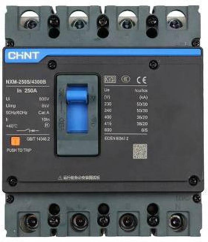 ARINO CHINT 200A 4P MCCB CHINT 200A 4P MCCB MCB Price in India - Buy ...