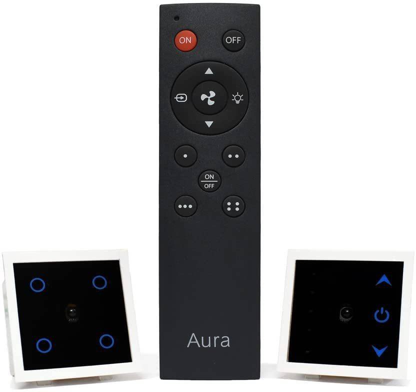 DeWire Remote Control Switches (Fan Regulator & Light + 4 Channel ...