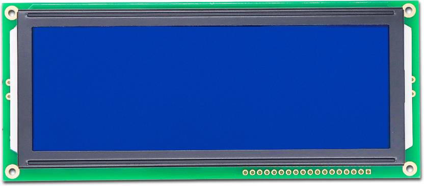 Electronic Spices 20 x 4 Jumbo Blue/White color LCD display module ...