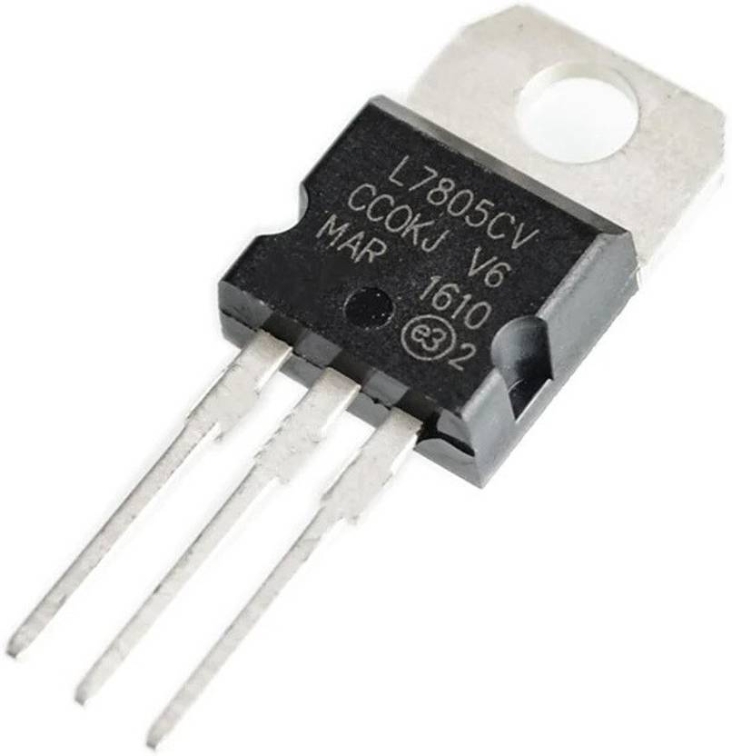 RANVIRKAR 7805 Voltage Regulator IC LM7805 24V/12v/9V/6V to 5v 1.5A Set ...