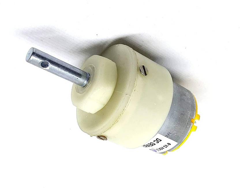 INVENTO 1pcs 6V - 12V 5 Kg-cm 200 rpm DC Motor Metal Geared Motor ...