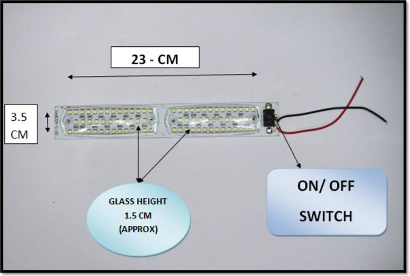 SAMCOM SAMCON C-23 12V DC LED LIGHT WITH SWITCH Light Electronic Hobby ...