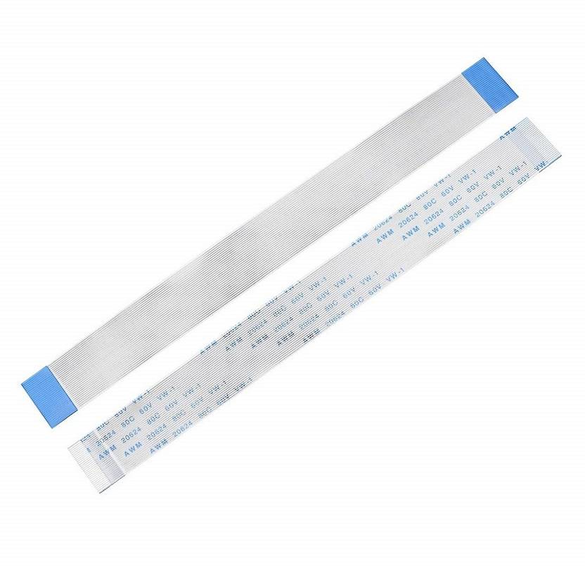SLVC 30 Pin Flat Cable 0.5m Pitch TYPE-A 200mm Long Flexible FFC FPC ...
