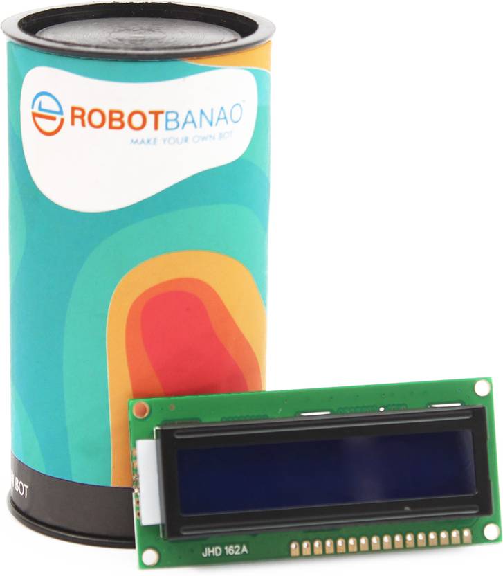 Robotbanao LCD 16x2 Alphanumeric Display (JHD162A) for 8051, AVR ... Robotbanao LCD 16x2 Alphanumeric Display (JHD162A) for 8051, AVR ...