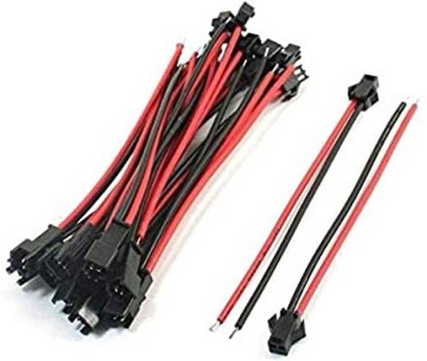 DIYtronics JST Connector Wire Male and Female 2 Pin Locking Electronic ...