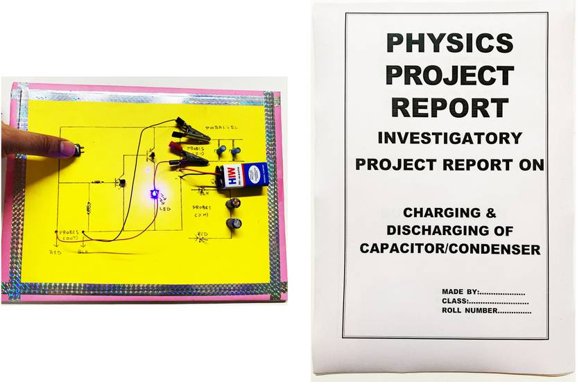 ONTEX ELECTRONICS Capacitor in Series and Parallel readymade Physics ...