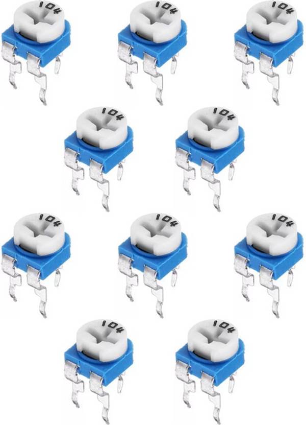 SYMFONIA 100k Vertical PCB Preset Potentiometer Variable Resistor(Pack ...