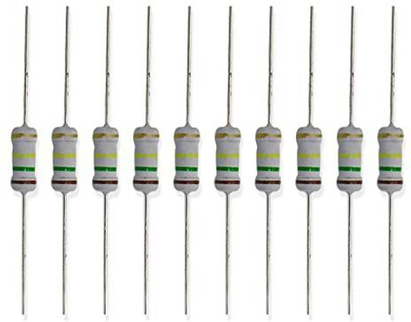 Electronic Spices 150k Ohm (?) 1 Watt Carbon Film Resistor Pack of ... Electronic Spices 150k Ohm (?) 1 Watt Carbon Film Resistor Pack of ...