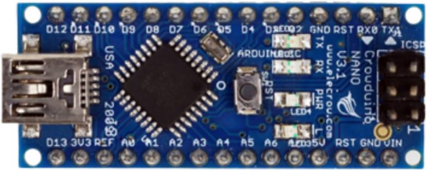 Floricx Arduino Nano V3.0 Microprocessor Development Board ATmega+328P ...