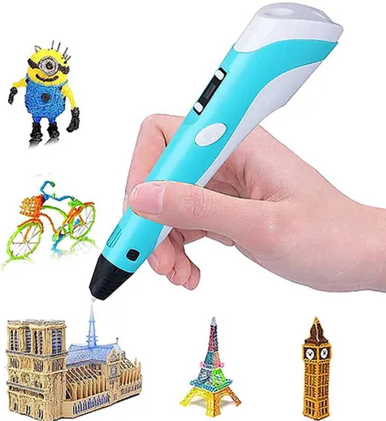 MM toys 3D Printing Drawing Pen with LCD Display Creative Modelling ...