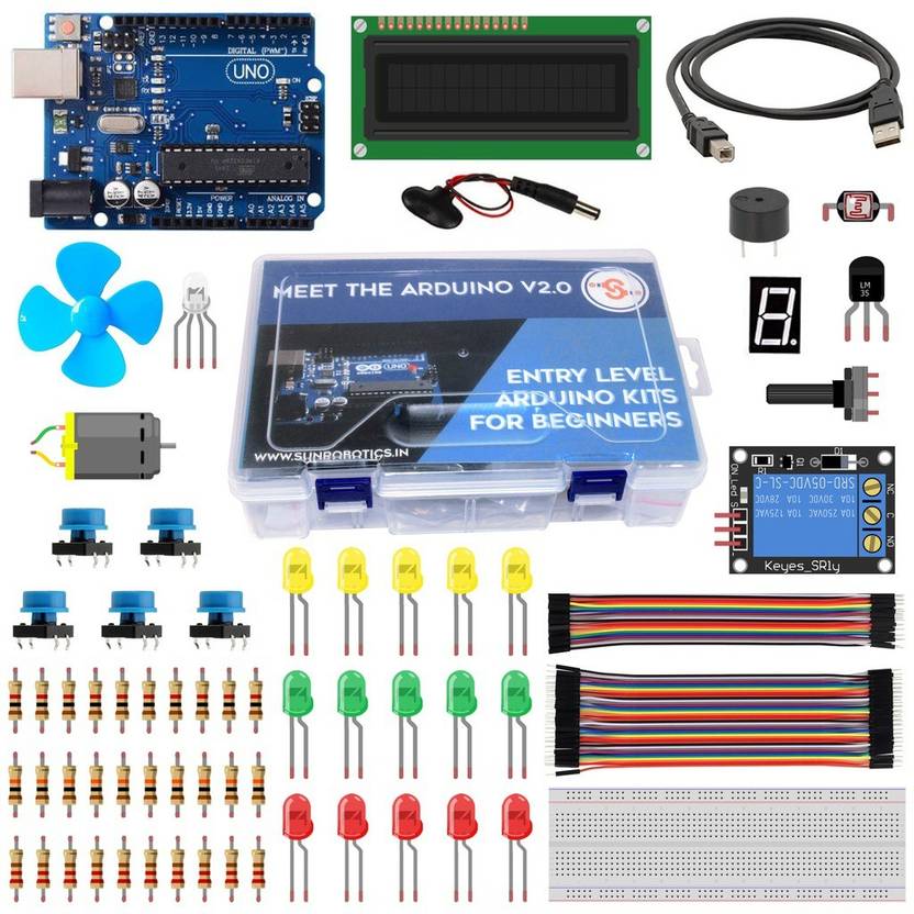 Sunrobotics Meet The Arduino Entry Level Arduino Kits For Beginners With Tutorials V20