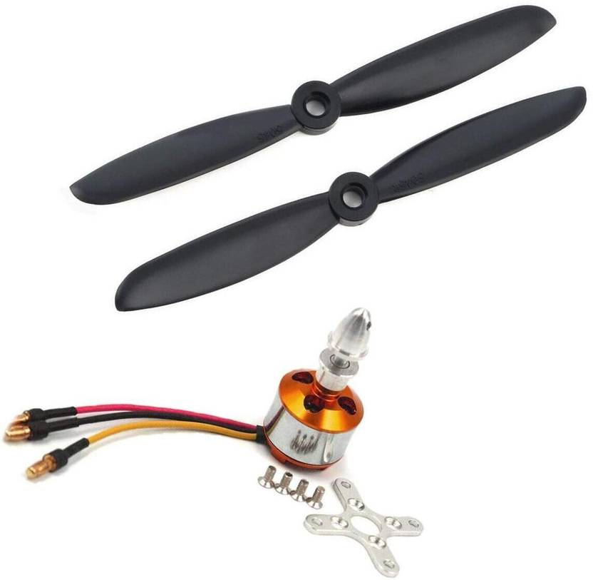 INVENTO 1Pcs 1000KV BLDC Brushless Motor + 5045 5x4.5 5 inch Propeller ...
