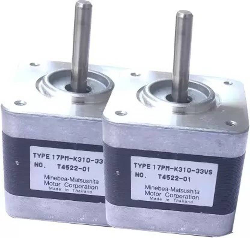 AQBP Bipolar Stepper Motor 4-Wire 22 mm shaft for DIY CNC 3D Printer ...