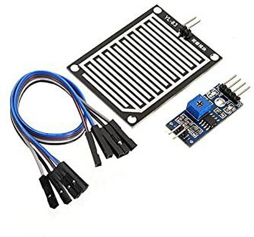 IHUB ROBOTICS Rain Drop Detection Sensor Module Security Circuit and Motion Detector Electronic ...