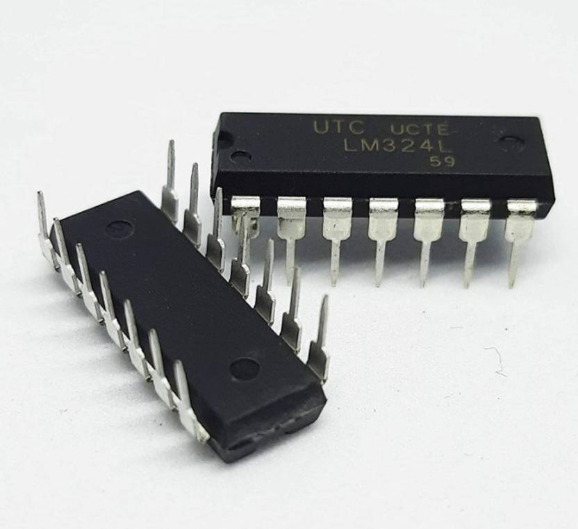 Ihc LM324 QUAD OPERATIONAL AMPLIFIER IC (PACK OF 5) Educational ...