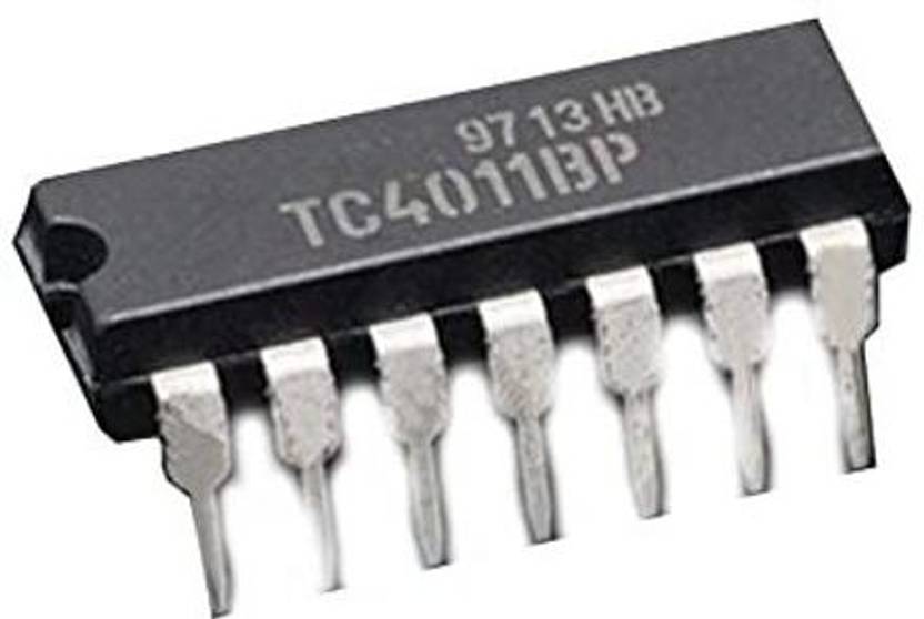 NexElectronic TC4011 / CD4011 - CMOS Quad 2-Input NAND Gate IC (Pack of 5) Electronic Components ...