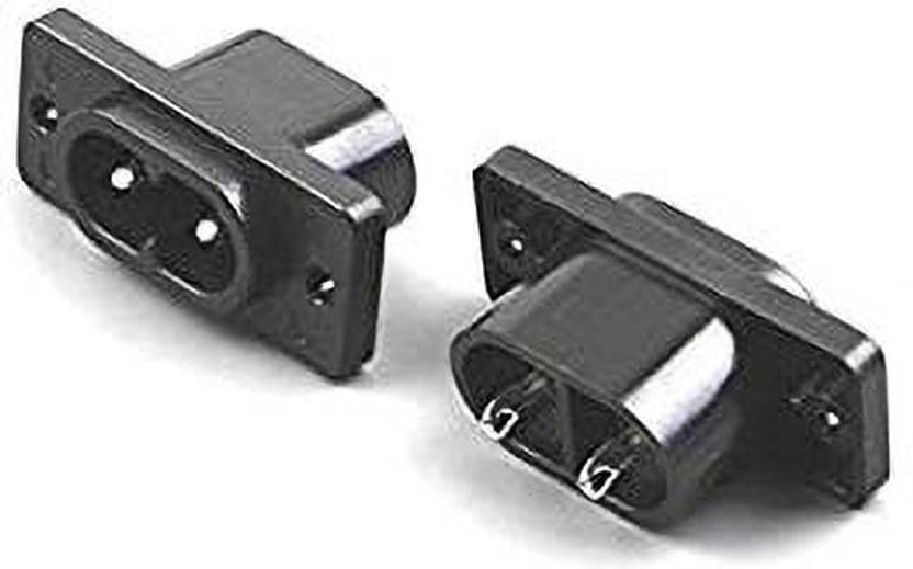 Prowans 2 Pin AC Power Socket Panel Mount AC Power Plug Socket ...