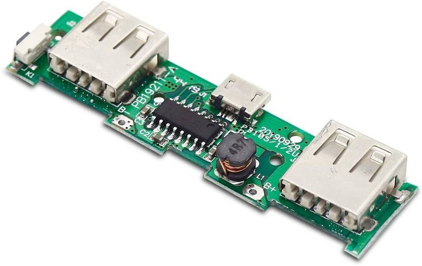 Prowans 2USB Power Bank Charging Module Circuit Board 5V 1A Electronic ...